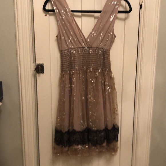Pinky | Dresses | Pinky Dress Stretch Waist Beautiful Flattering Fit ...